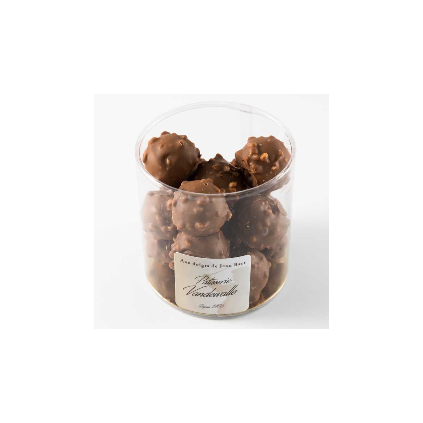 Mini rochers praliné lait Petite boite de mini rochers praliné au l...